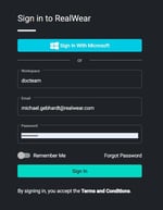 Sign Into Your Workspace