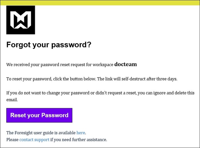 Sign Into Your Workspace