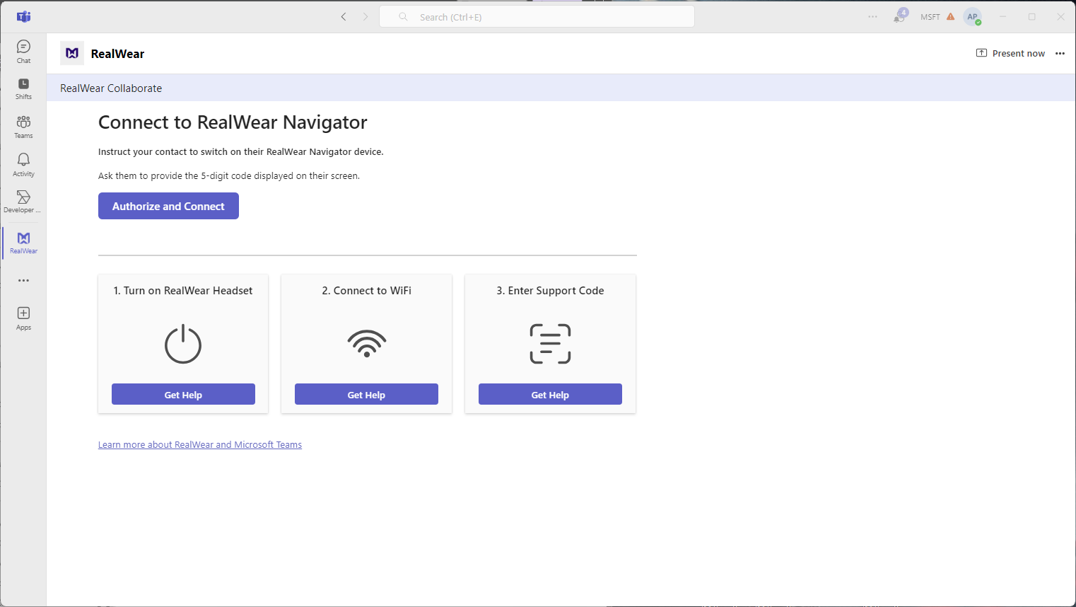 Collaborate - Installing Microsoft Teams Plug-in
