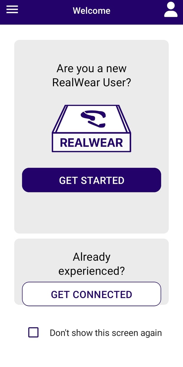 Set Up Your Device with RealWear One