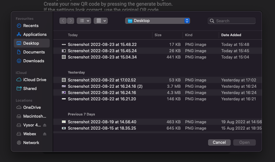 MDM QR Network Editing Tool